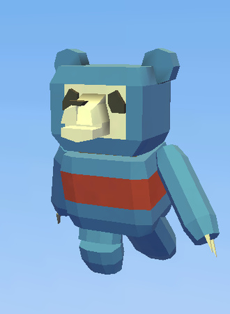 panda avatar azul - KoGaMa - Play, Create And Share Multiplayer Games