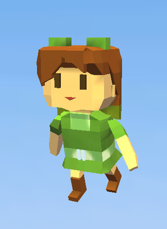 Cute frog girl noob - KoGaMa - Play, Create And Share Multiplayer Games